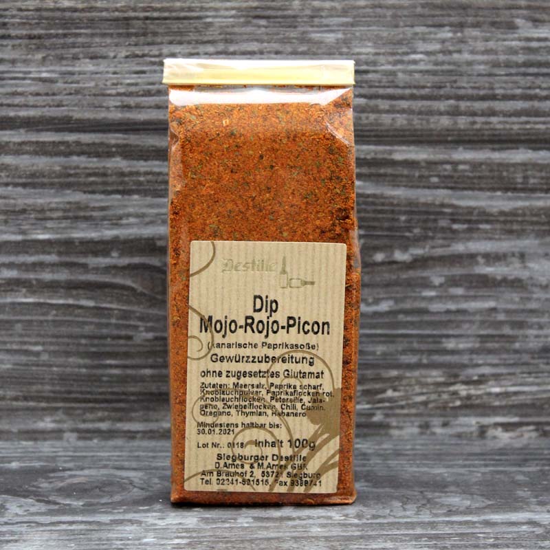 Mojo-Rojo-Picon Dip | Dips / Gewürze | Feinkost | Siegburger Destille ...